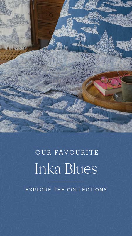 Inka | Handprinted homelinen made in India, with love
