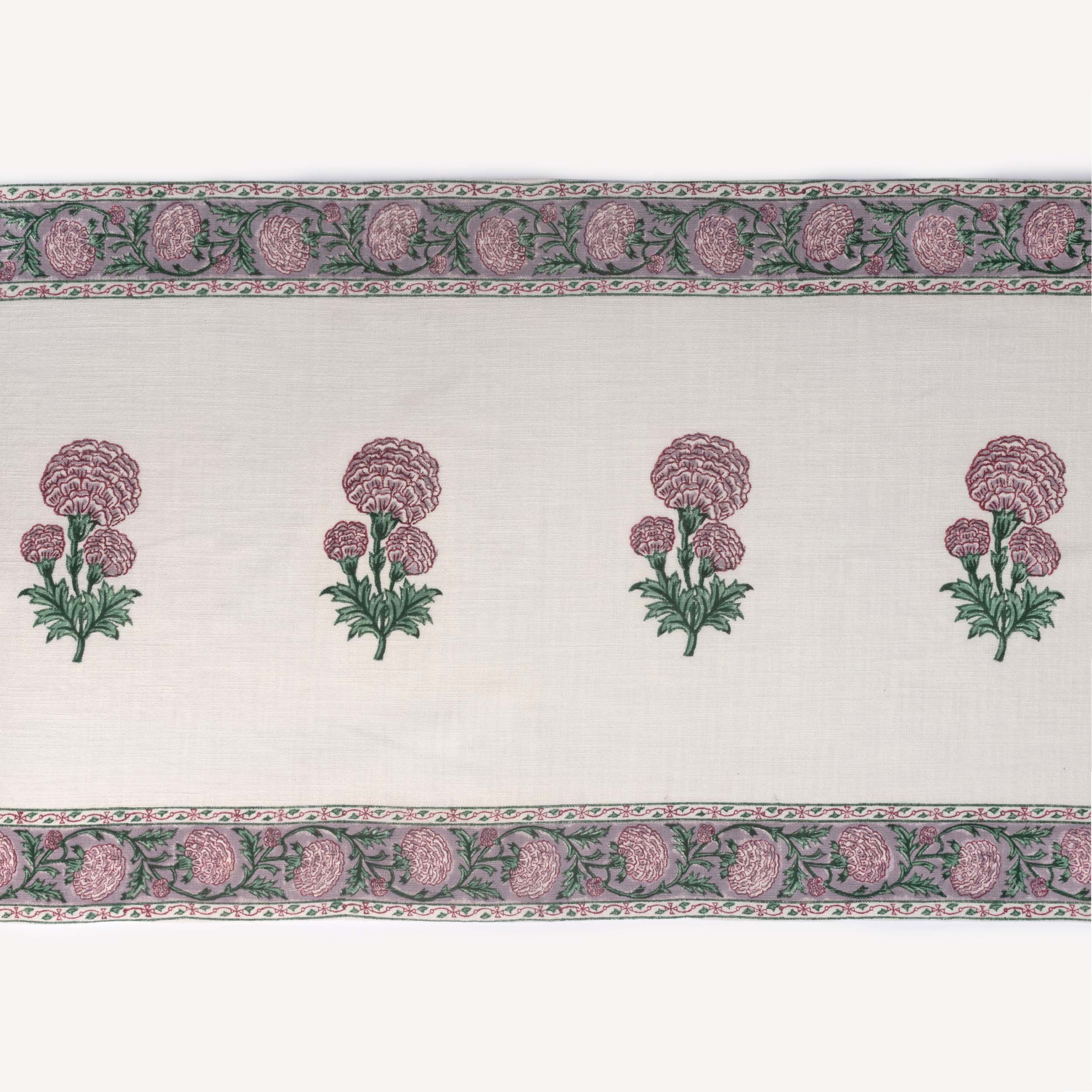 Meesha magenta pink table runner – Inka